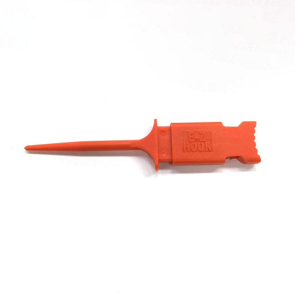 Double Hook with Square Pins - Micro Test Hook - XKM - E-Z-Hook