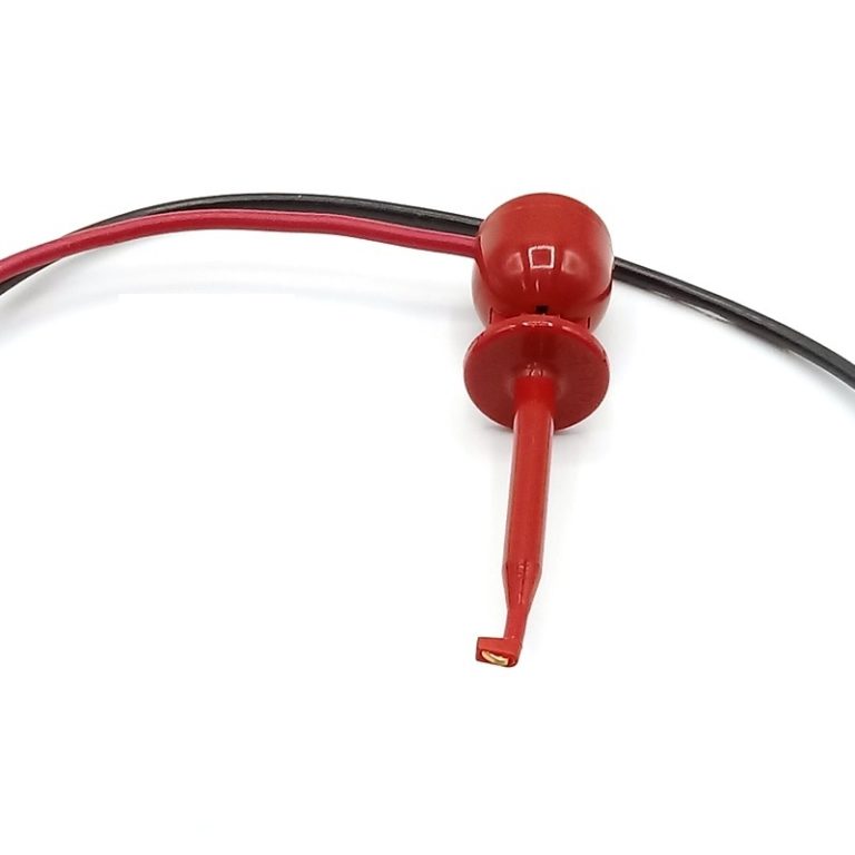 Mini Test Hook Jumper, X100W, 22 AWG PVC - 204W - E-Z-Hook